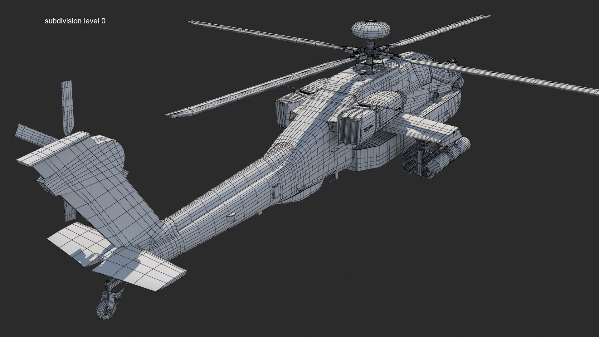 Apache Helicopter 3D model - TurboSquid 2092686