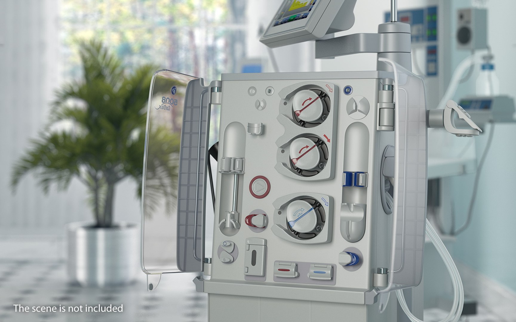 Fresenius 5008 Cordiax Dialysis Model - TurboSquid 1415760