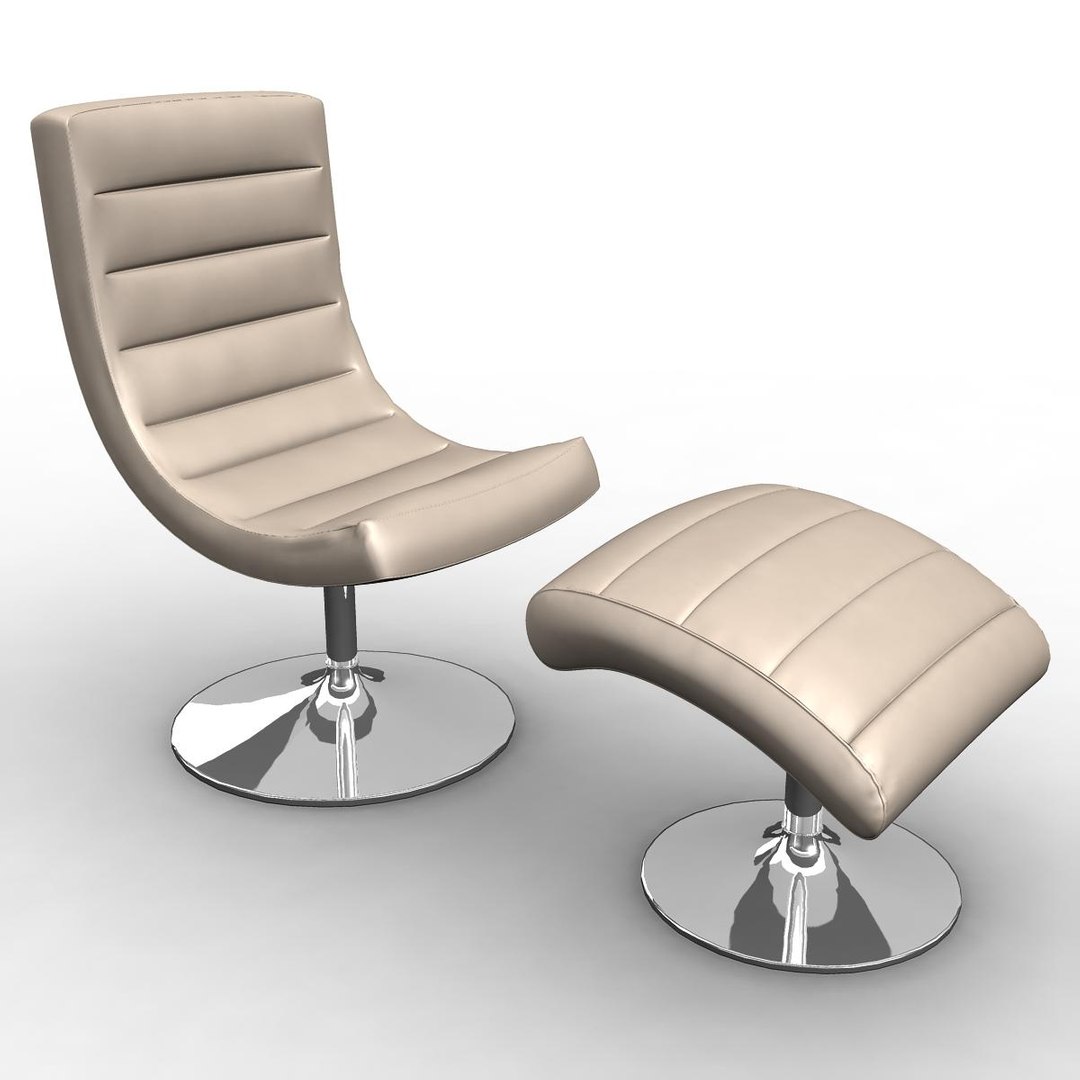 3d lounge chair model