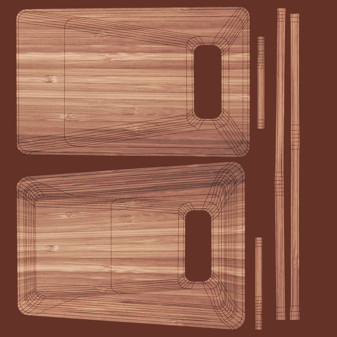 3D Cooking Board - TurboSquid 1496292