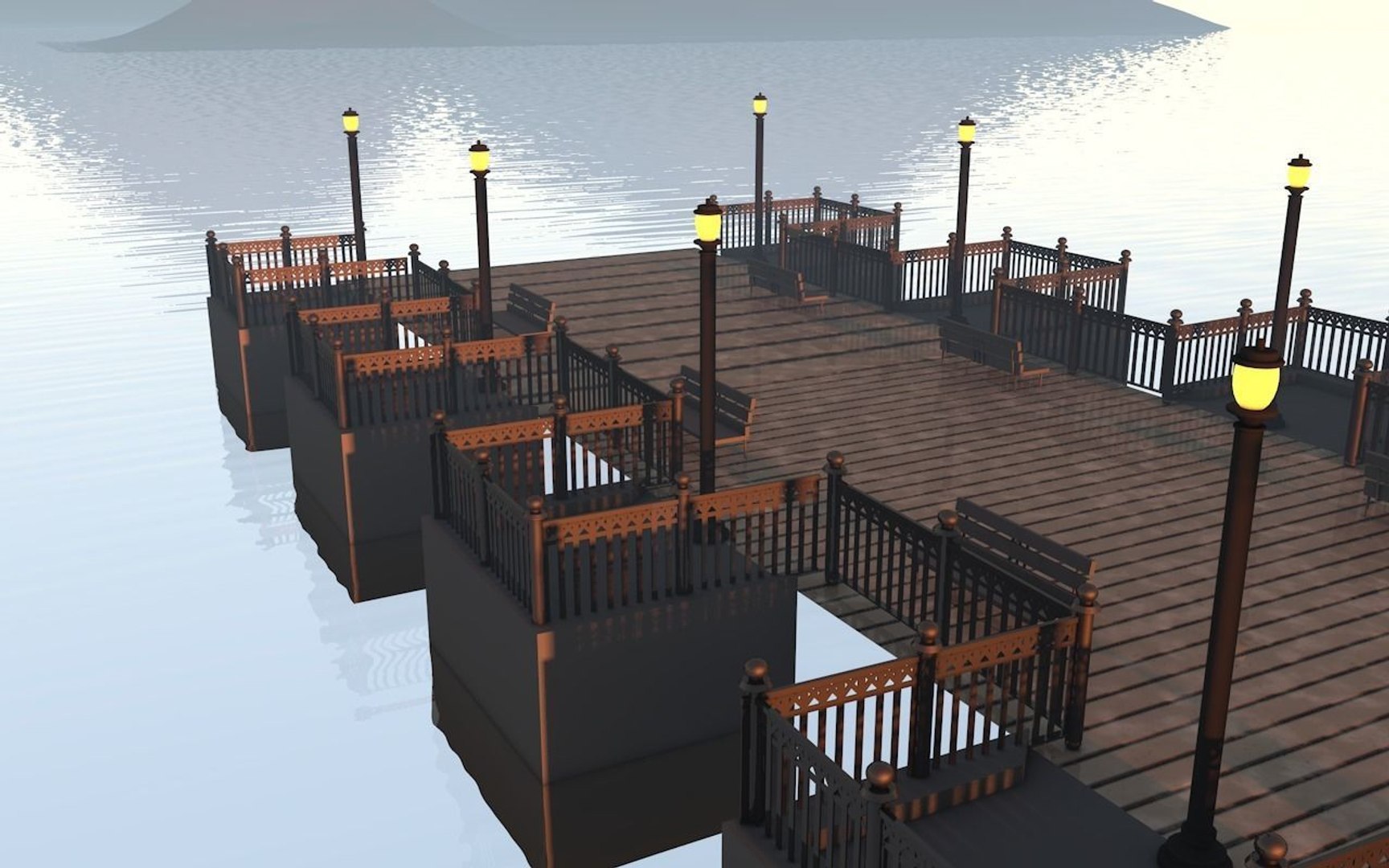 Shore Sunset 3D Model - TurboSquid 1484838