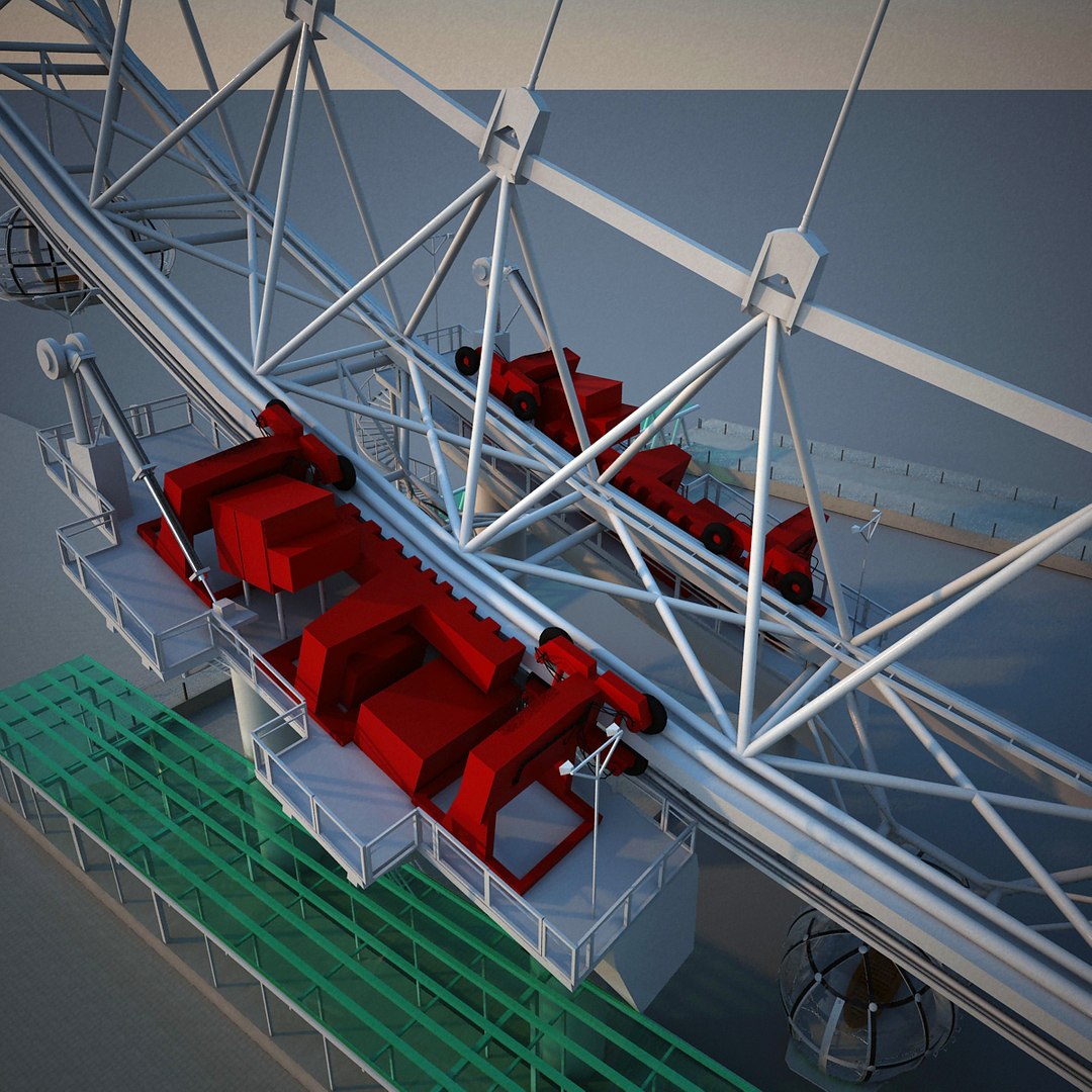 3d London Eye Model
