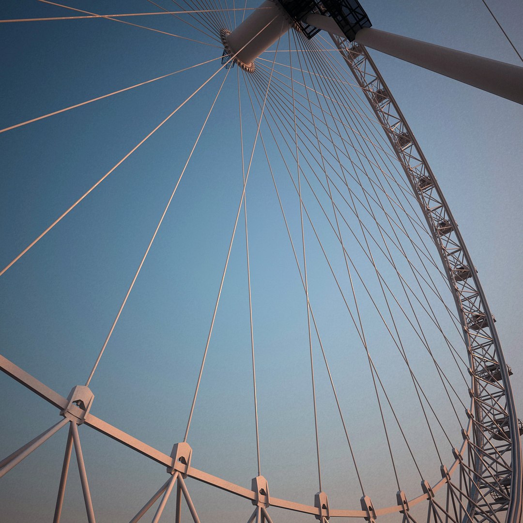3d london eye model