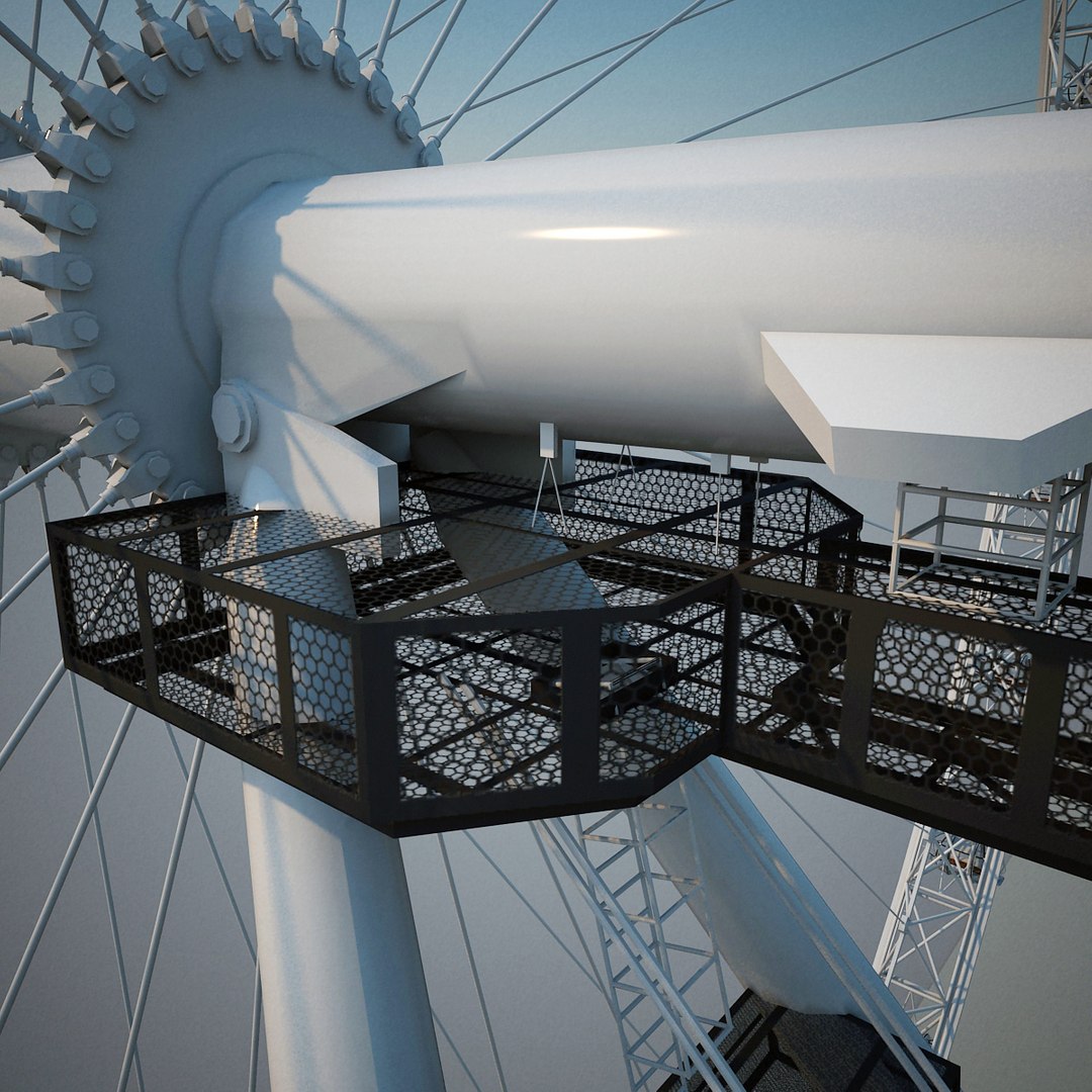 3d london eye model