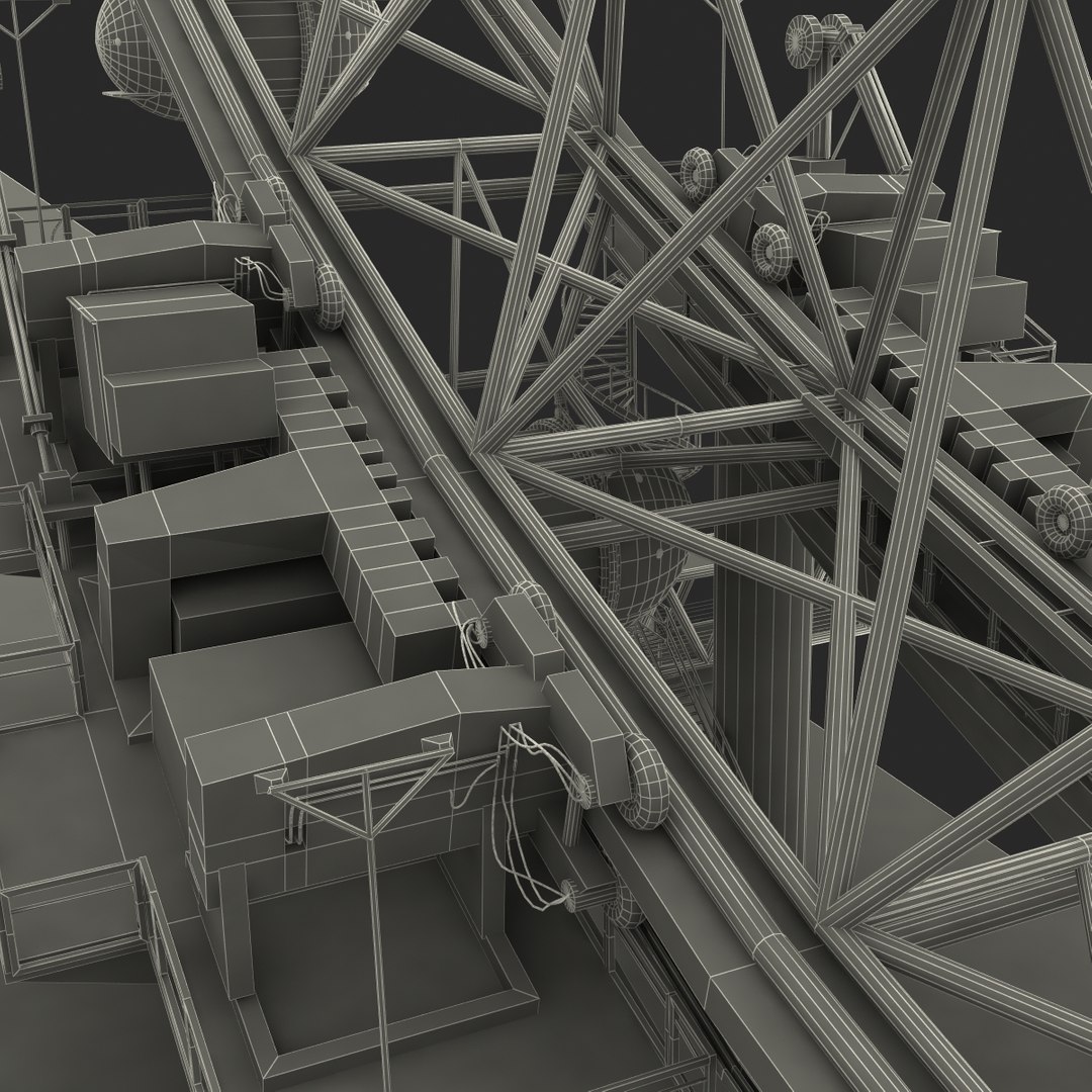 3d london eye model