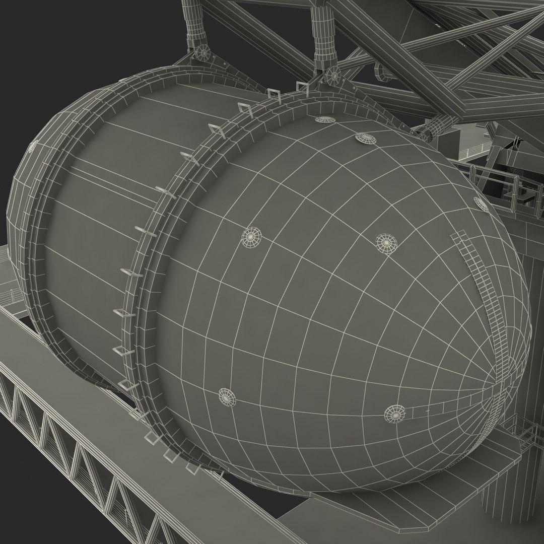 3d london eye model