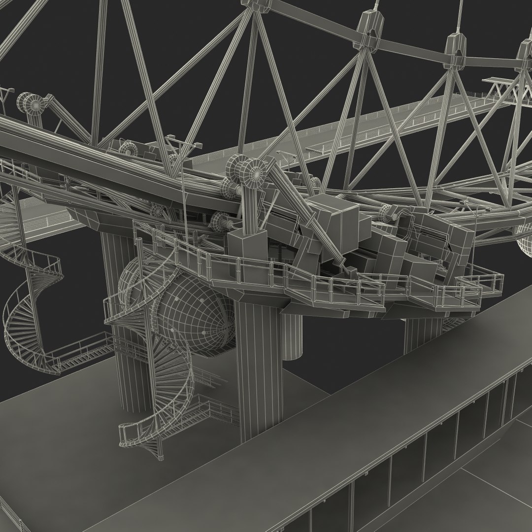 3d london eye model
