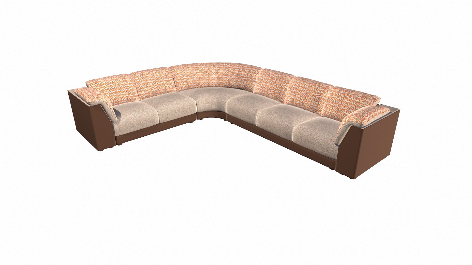 Two Plus Three Plus Corner 3D Model - TurboSquid 2337135