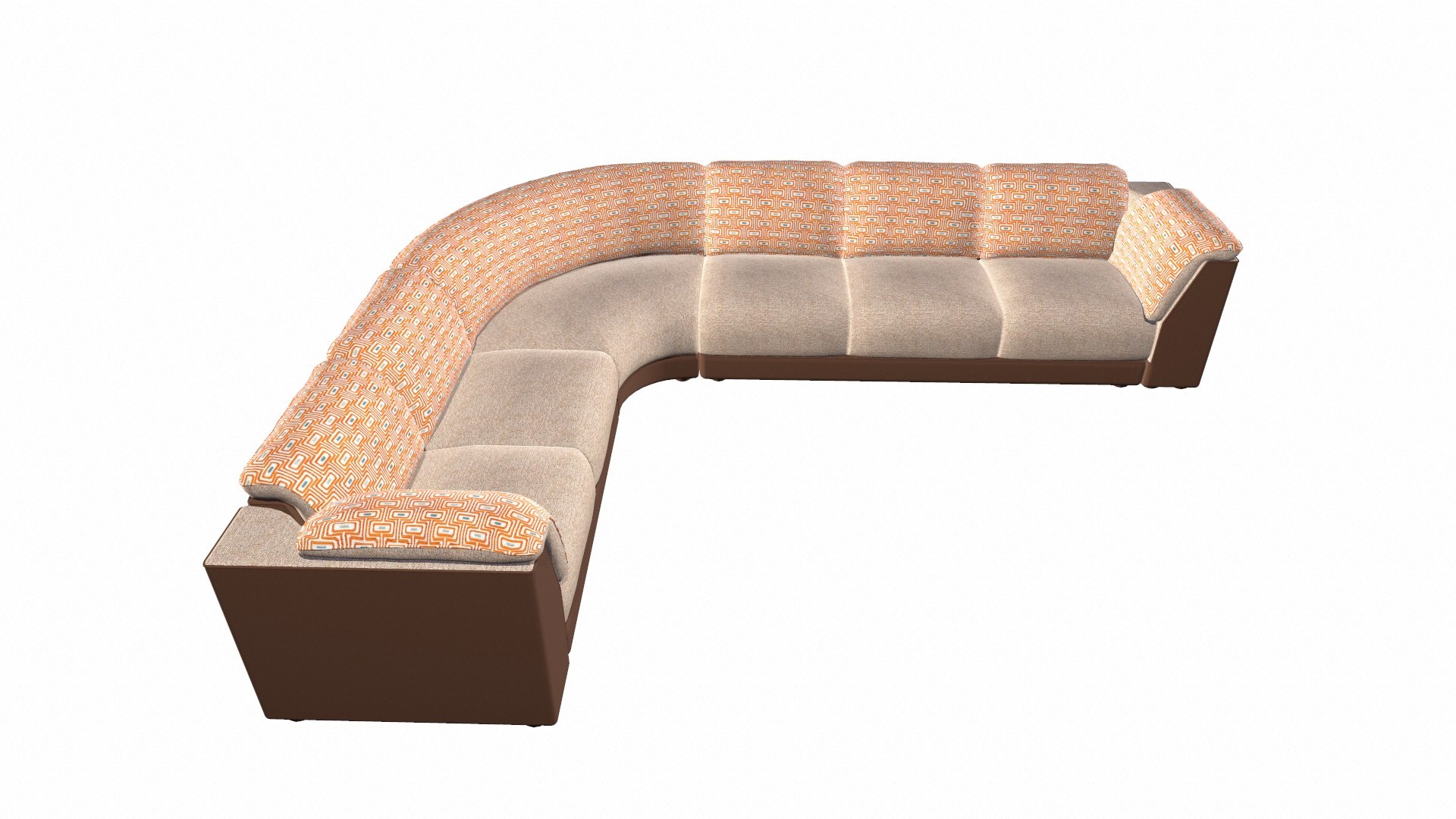 Two Plus Three Plus Corner 3D Model - TurboSquid 2337135