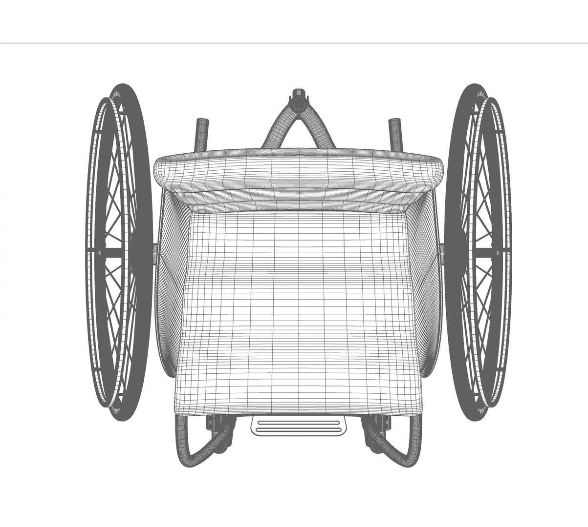 Sports Wheelchair 3D Model - TurboSquid 2018077