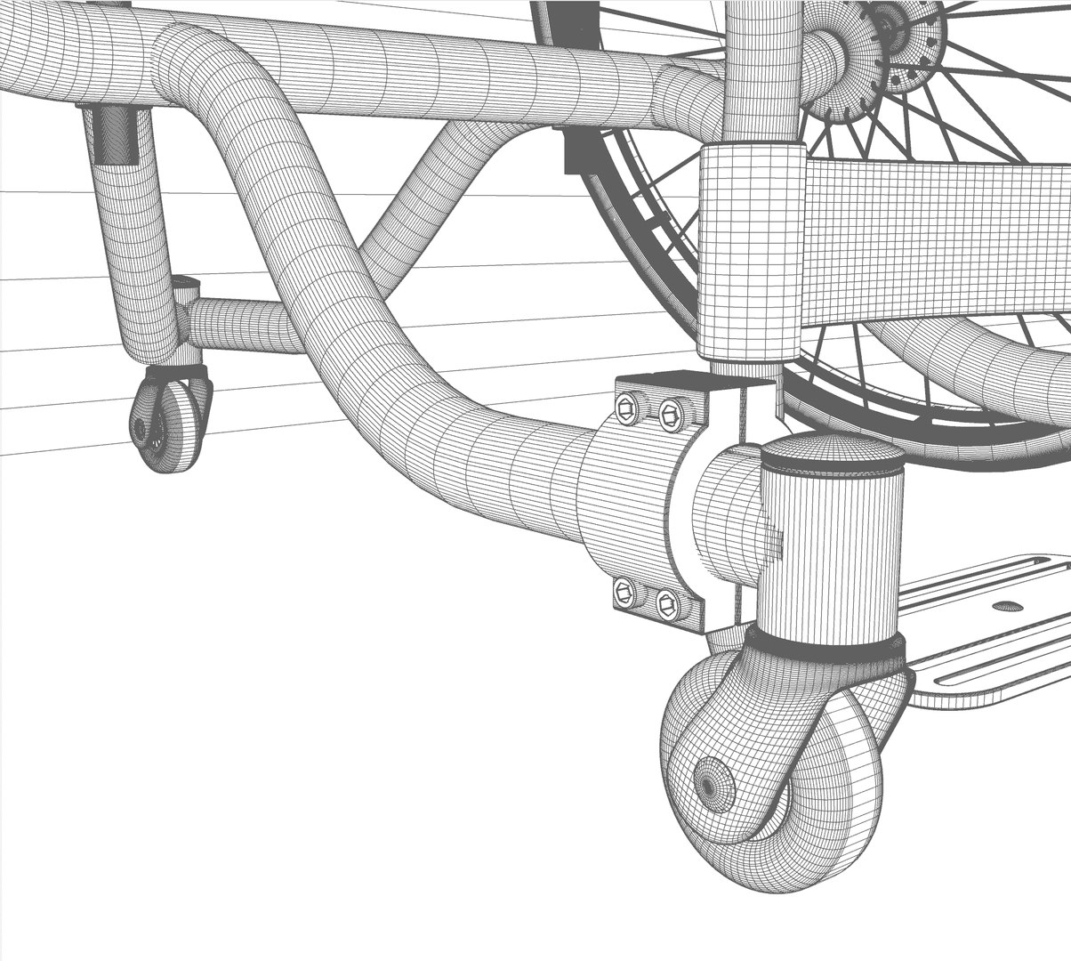 Sports Wheelchair 3D Model - TurboSquid 2018077