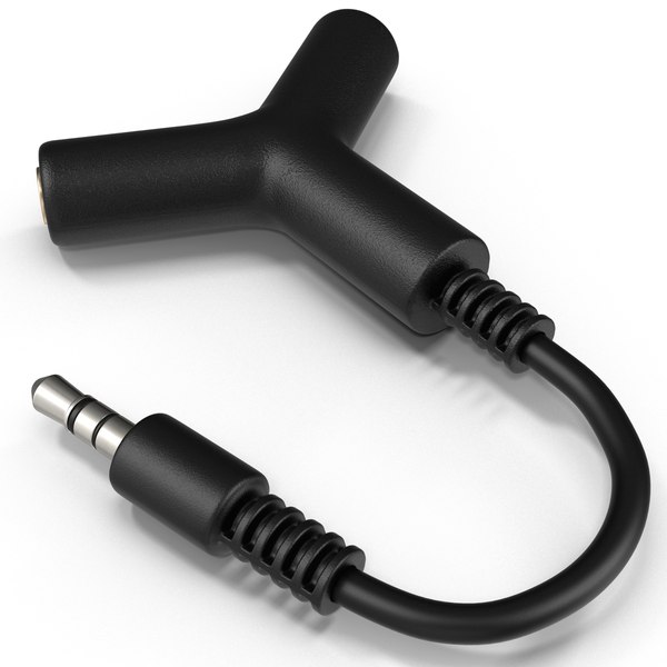 3d max stereo y splitter cable