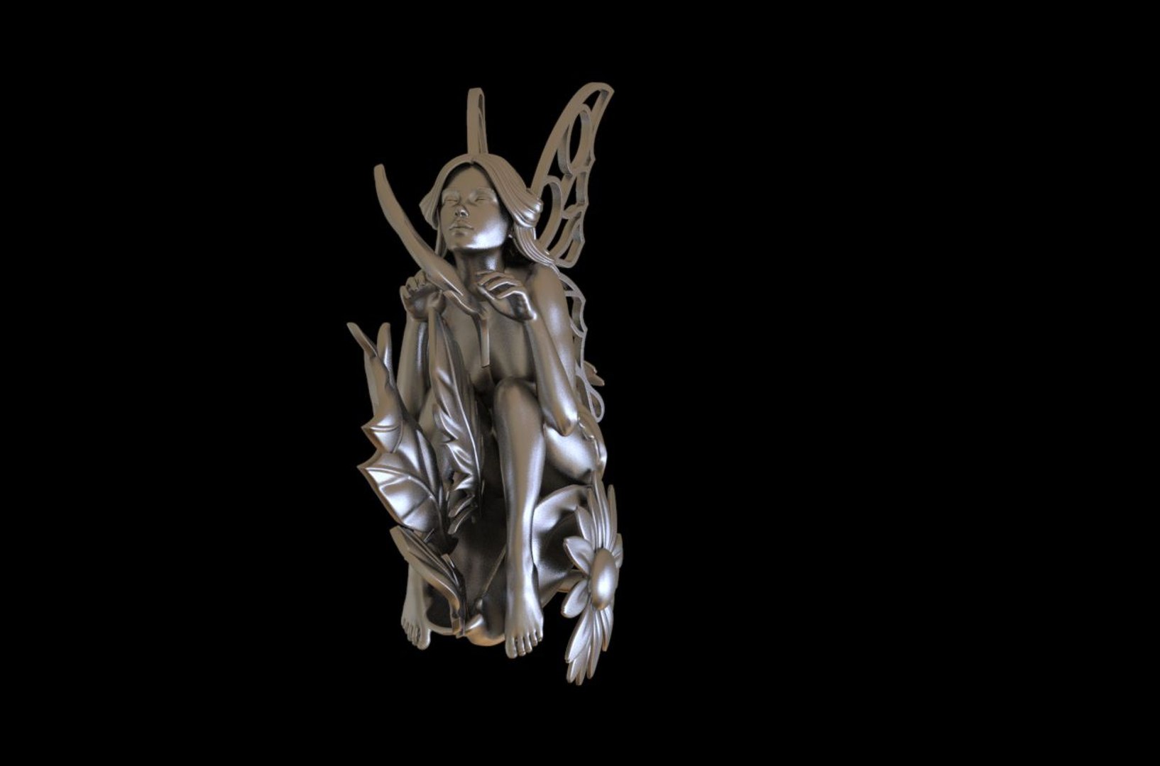 Fairy Flowers 3D Model - TurboSquid 1465982