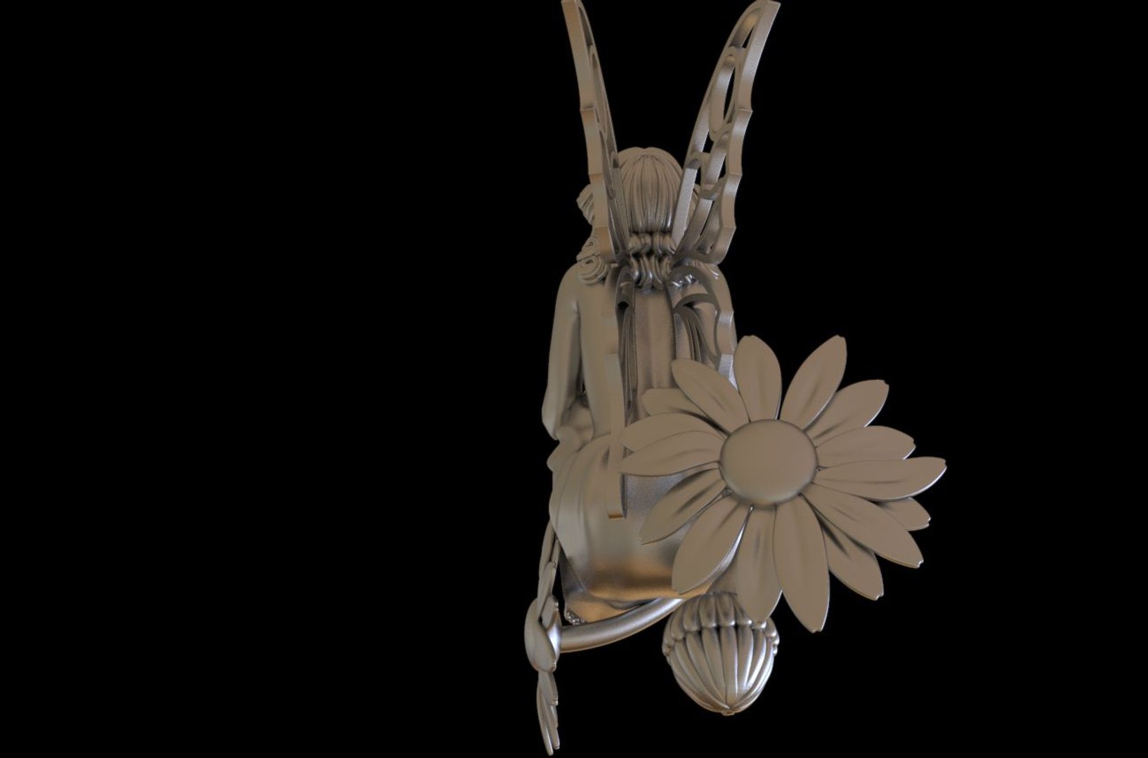 Fairy Flowers 3D Model - TurboSquid 1465982
