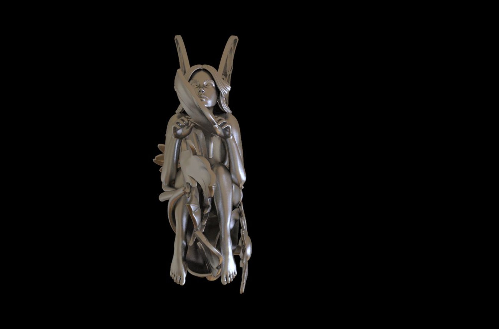 Fairy Flowers 3D Model - TurboSquid 1465982