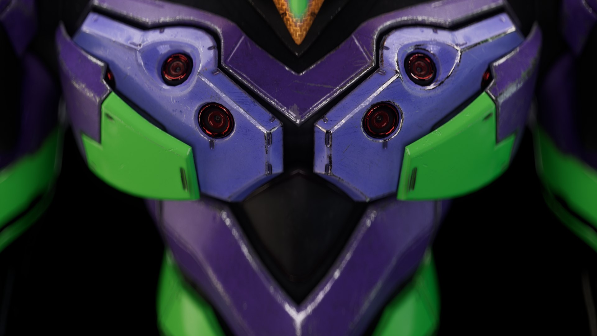 3D EVA NEON GENESIS EVANGELION EVA-01 TEST TYPE - TurboSquid 2312046