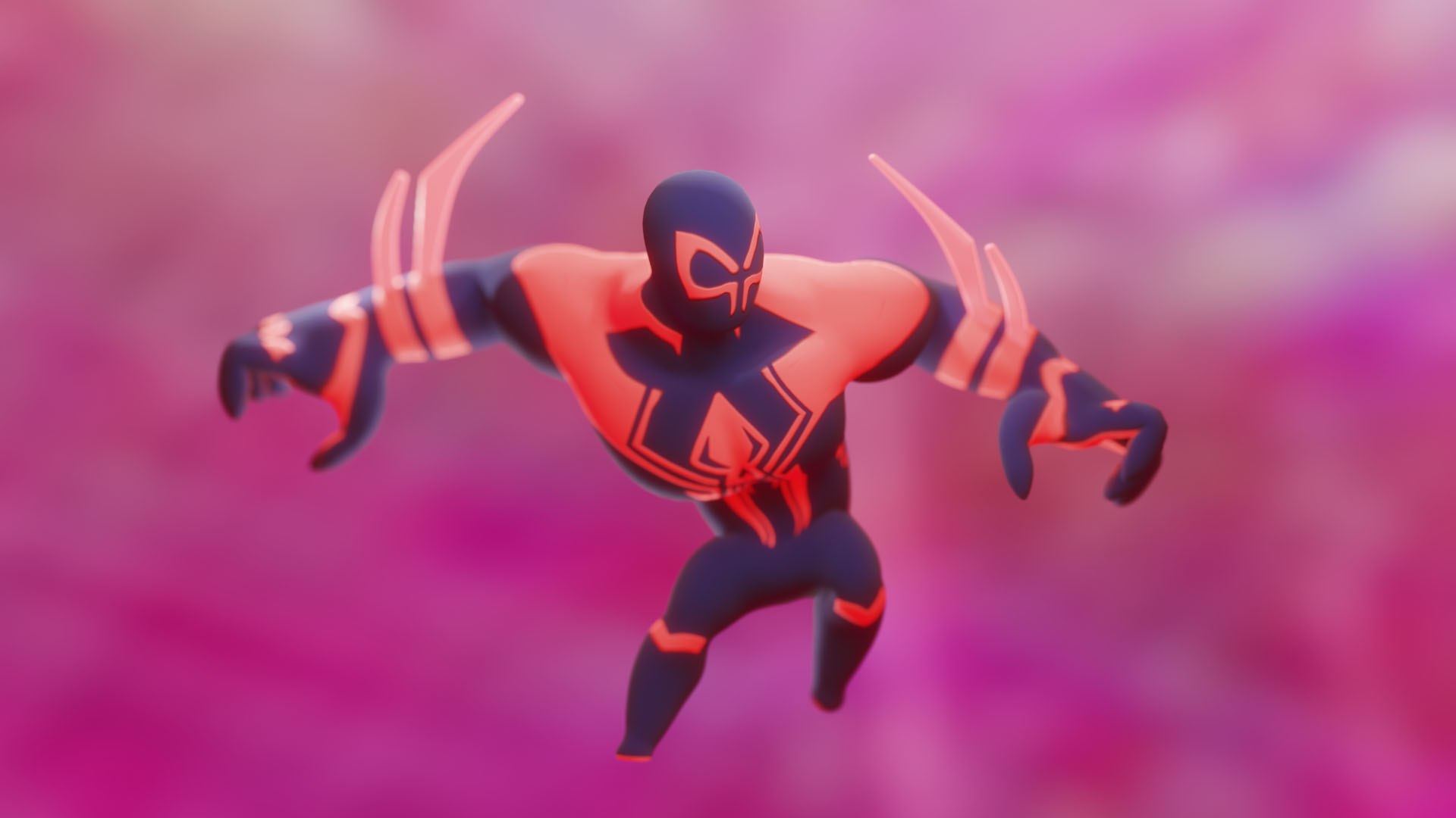 Spiderman 2099 3D - TurboSquid 2079533