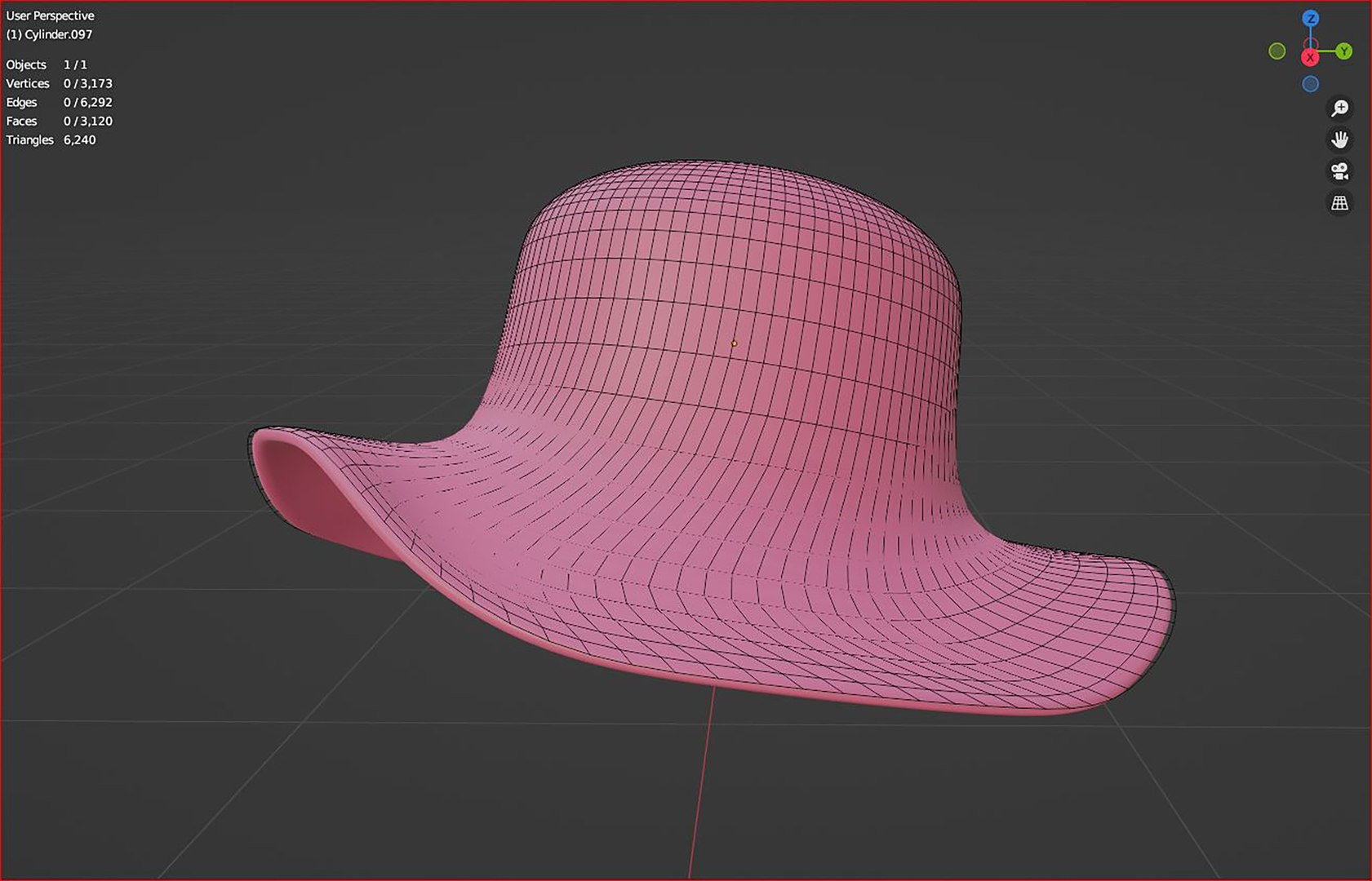 Woman Hat Icon 3D - TurboSquid 2066076