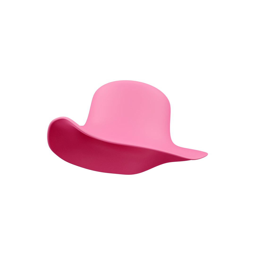 Woman Hat Icon 3D - TurboSquid 2066076