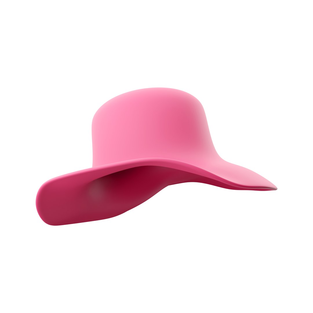 Woman Hat Icon 3D - TurboSquid 2066076