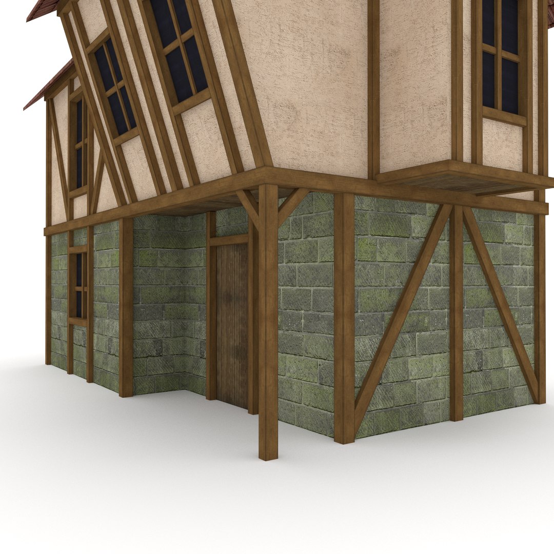Medieval Cottage 3d Model
