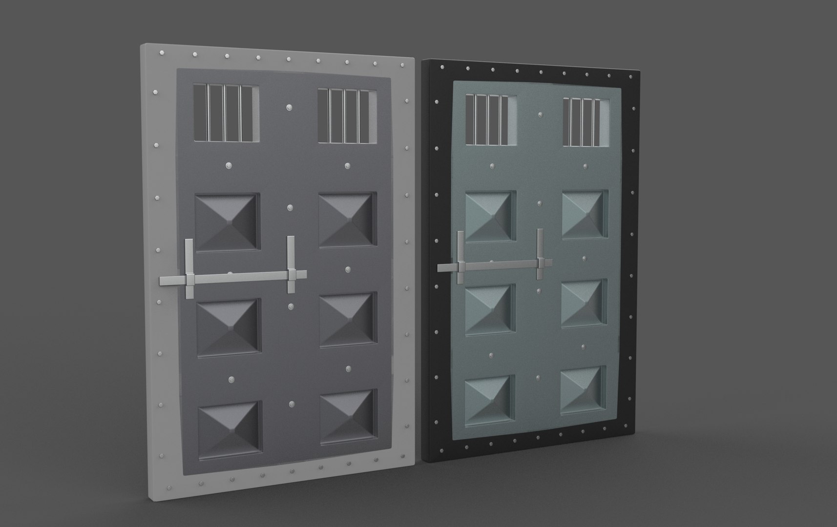 3D Jail Door 3D Model - TurboSquid 2341694
