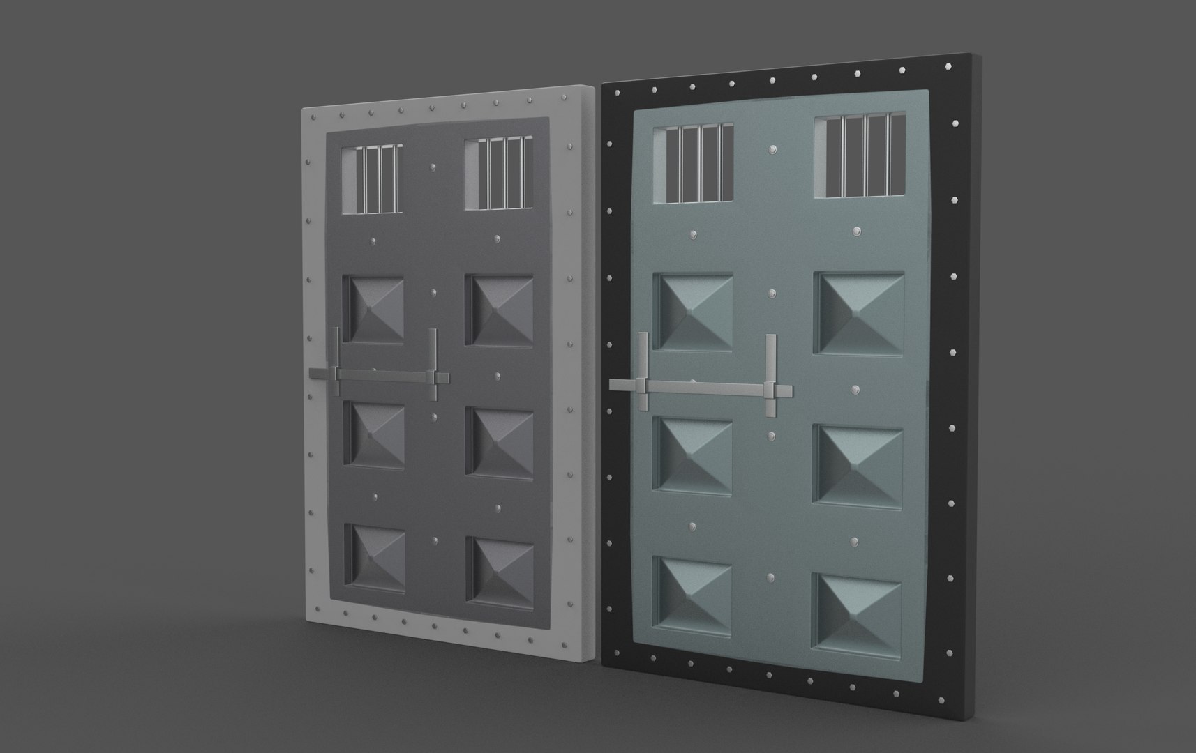 3D Jail Door 3D Model - TurboSquid 2341694