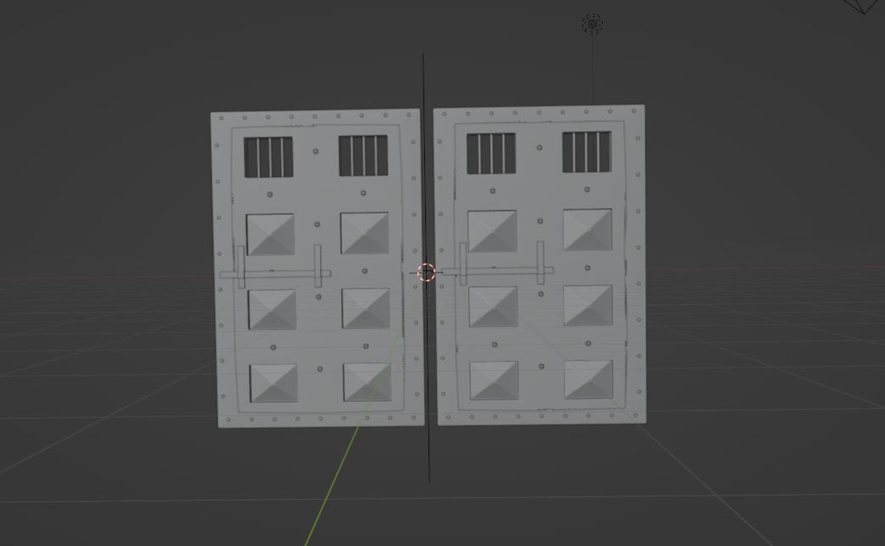 3D Jail Door 3D Model - TurboSquid 2341694