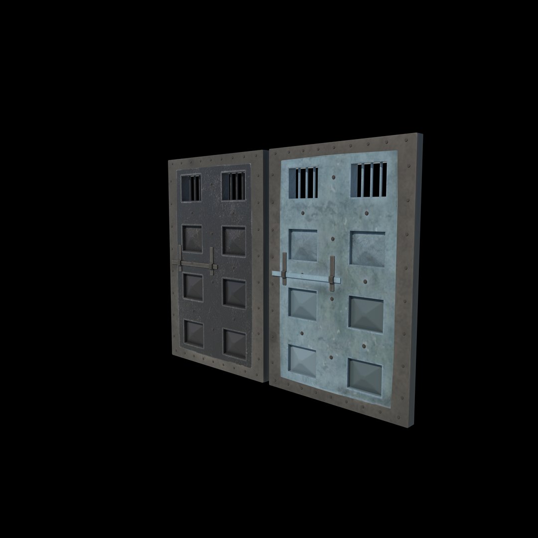 3D Jail Door 3D Model - TurboSquid 2341694