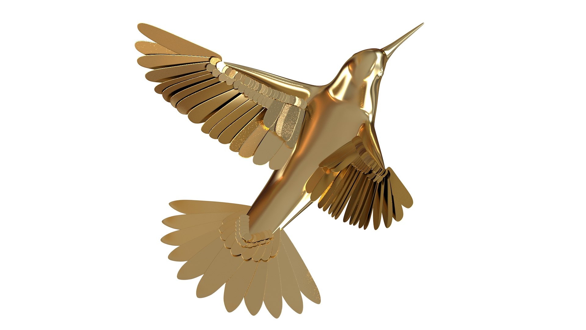 3D Hummingbird Print - TurboSquid 1741742