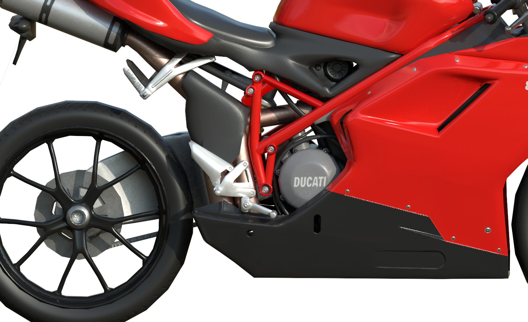 Ducati 848 Model - TurboSquid 1432898