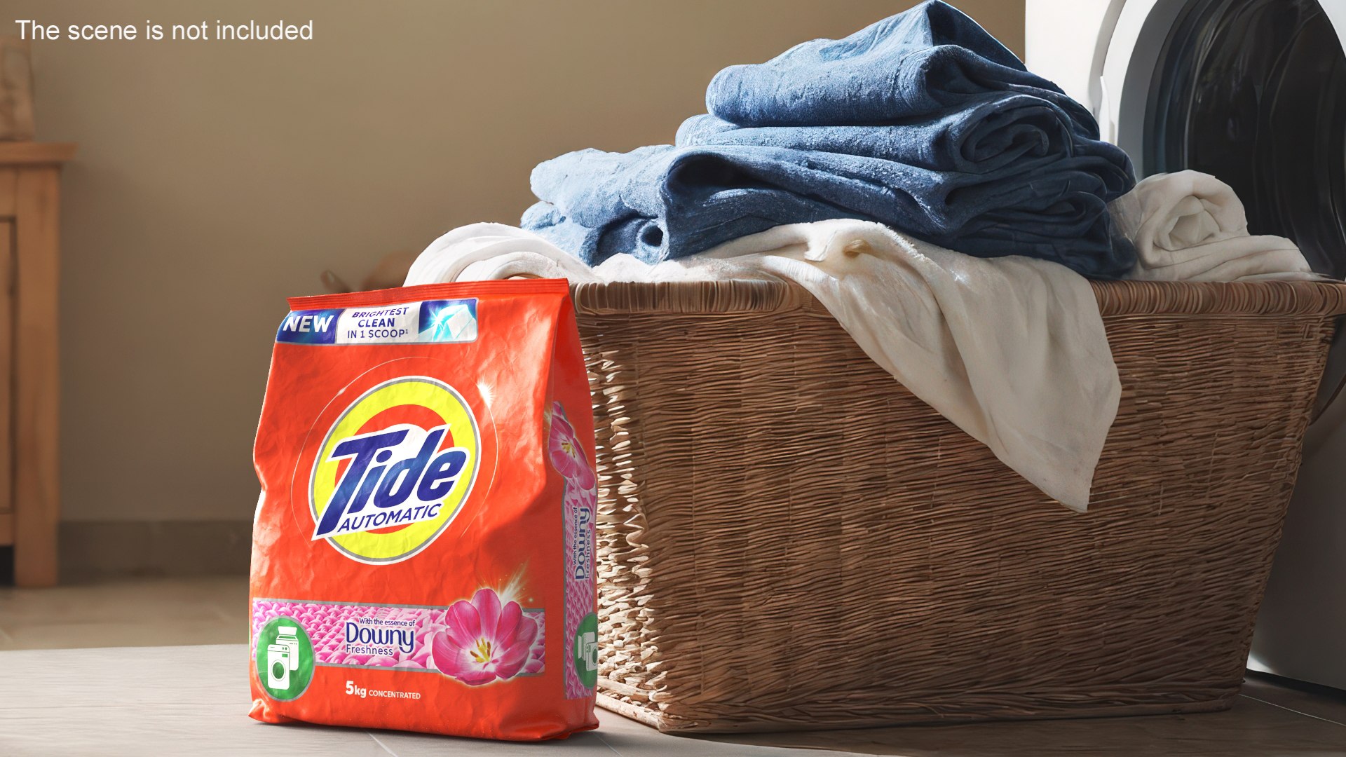 Tide Washing Powder Packaging 5kg 3D Model - TurboSquid 2409892