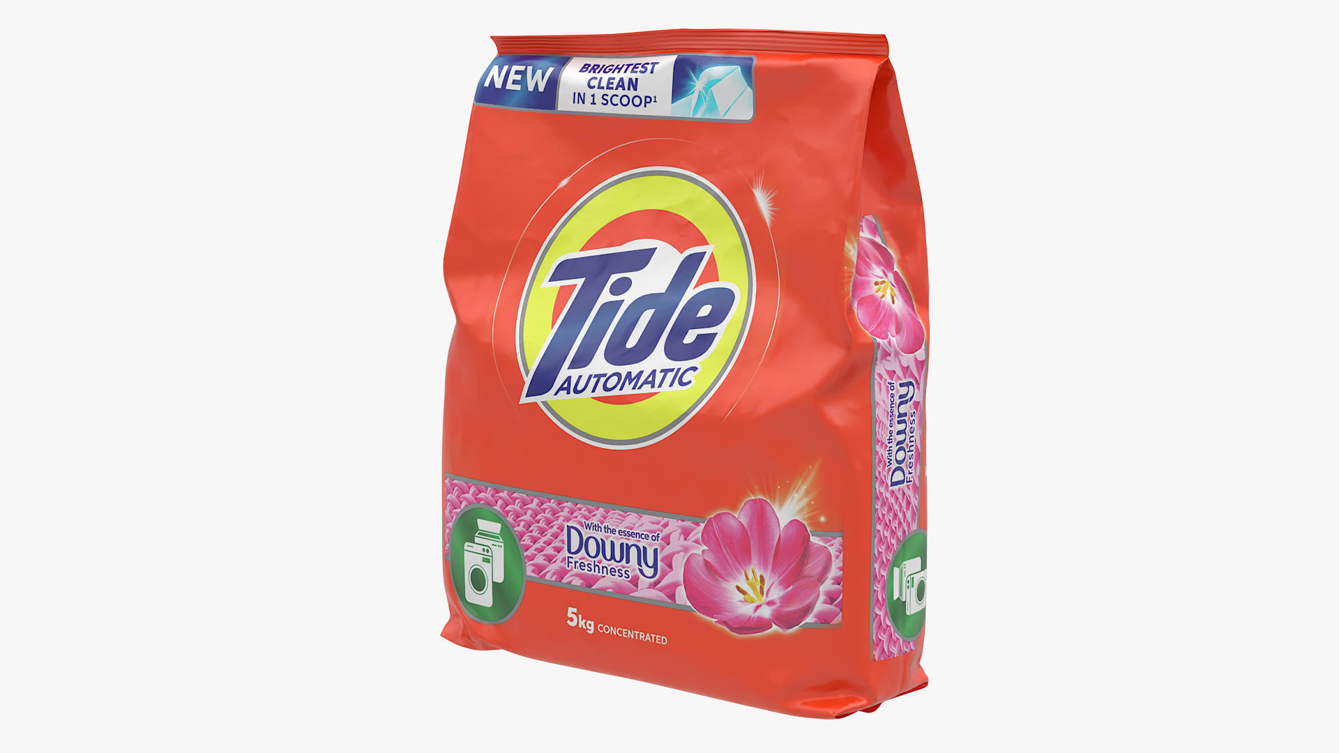 Tide Washing Powder Packaging 5kg 3D Model - TurboSquid 2409892