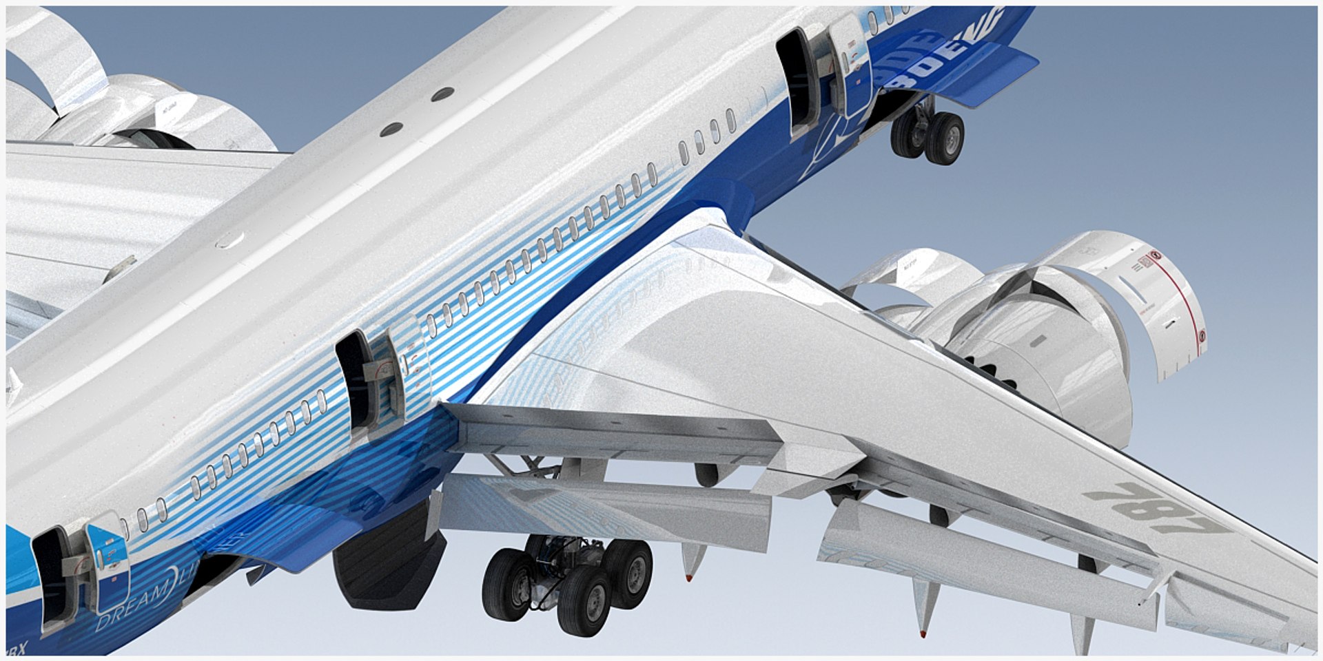 Boeing 787-8 dreamliner 3D model - TurboSquid 1475758