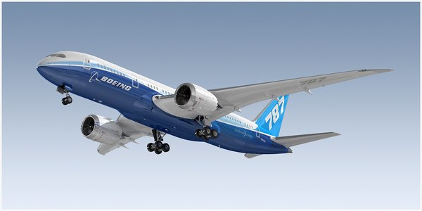 보잉 787-8 드림 라이너 3D 모델 - TurboSquid 1475758