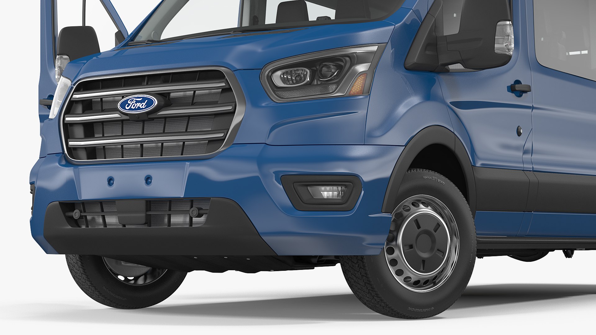 3D model transit van 2020 rigged - TurboSquid 1494066