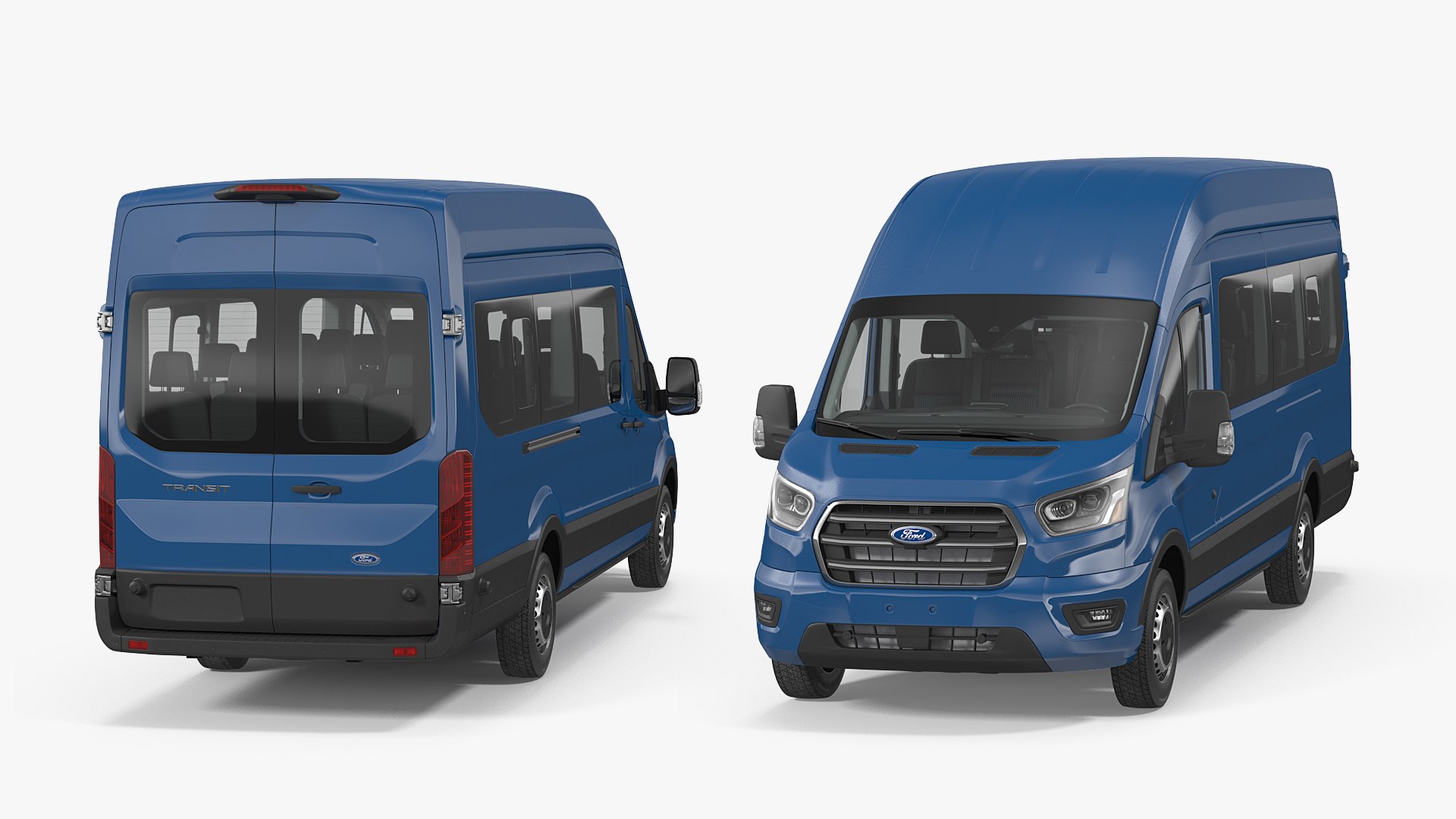 3D model transit van 2020 rigged - TurboSquid 1494066