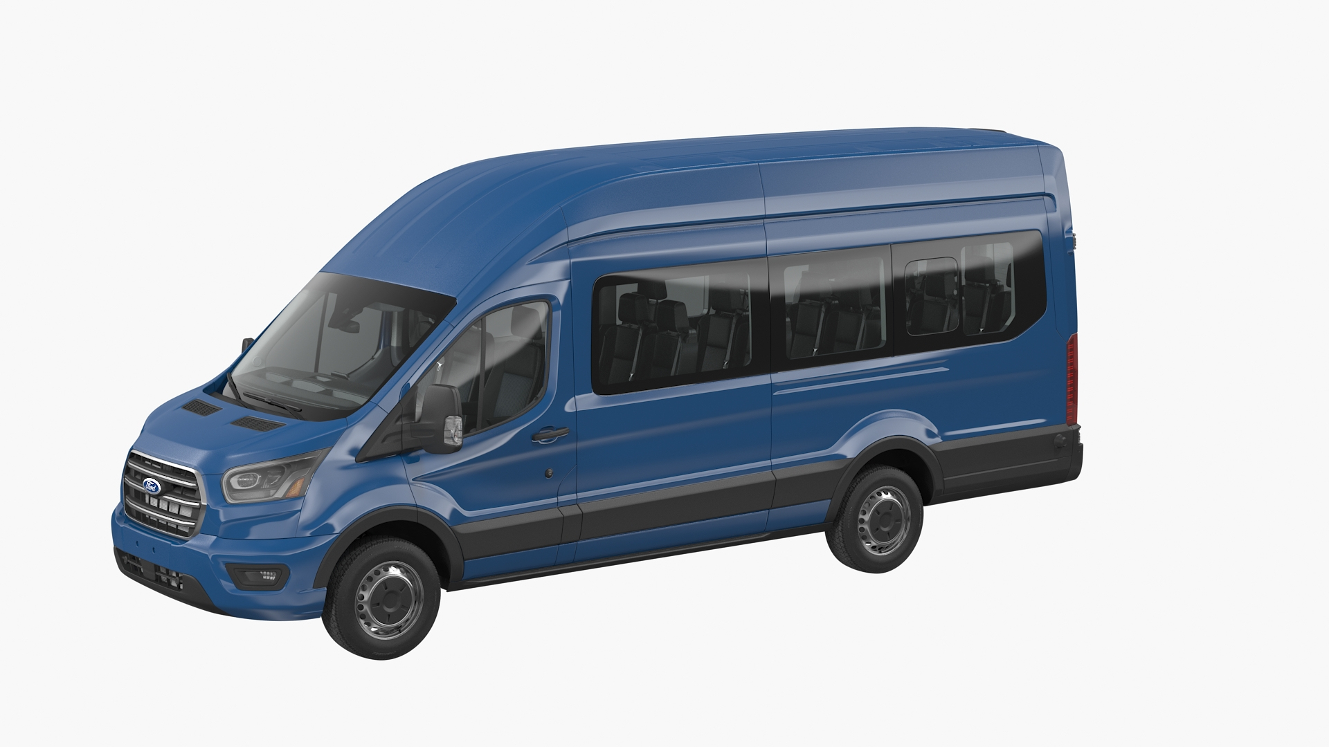 3D Model Transit Van 2020 Rigged - TurboSquid 1494066