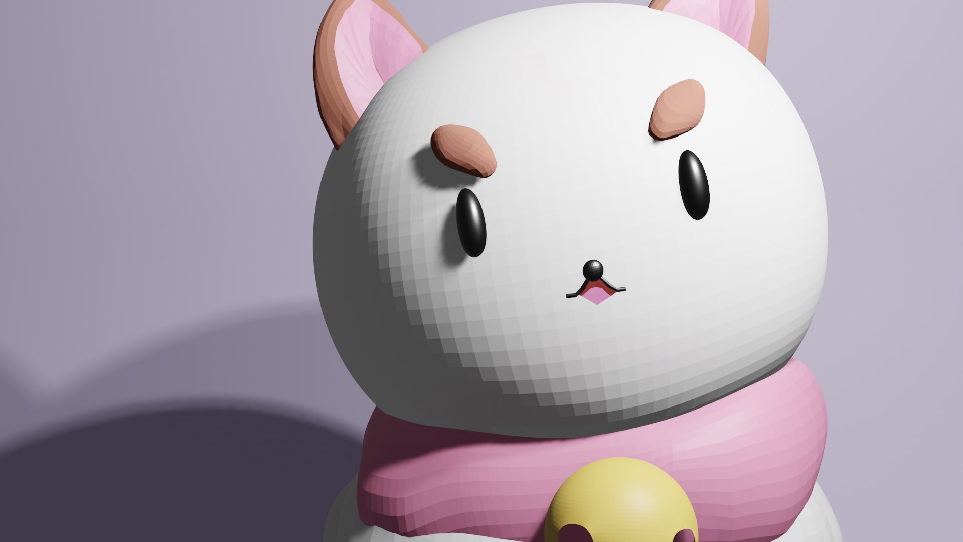 3D Puppycat Model From Bee And Puppycat - TurboSquid 2032019