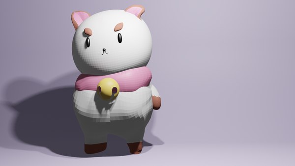 3D Puppycat model from Bee and Puppycat - TurboSquid 2032019
