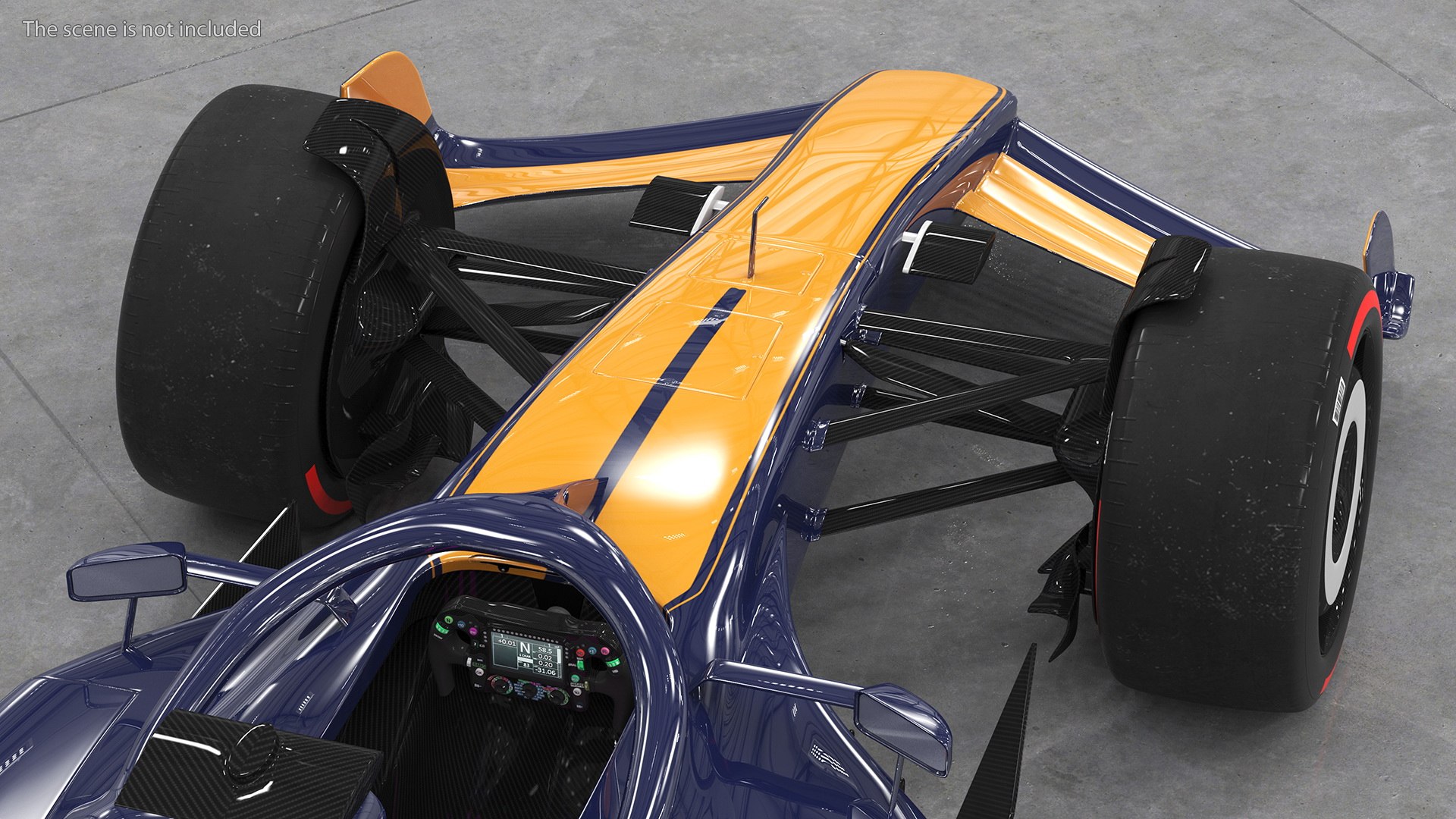 3D Open Wheel Racing Car model - TurboSquid 1832661