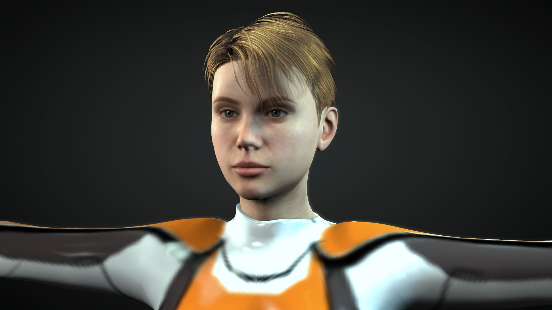 Fiction Woman 3D Model - TurboSquid 1755516