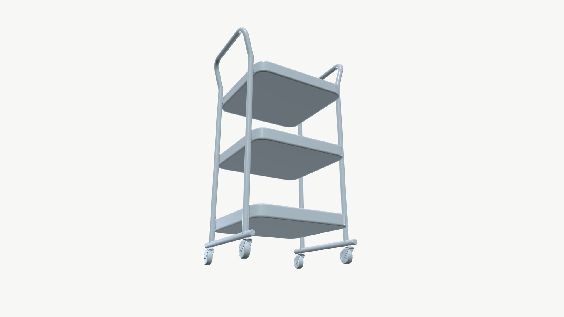Office Cart 3D Model - TurboSquid 2336208