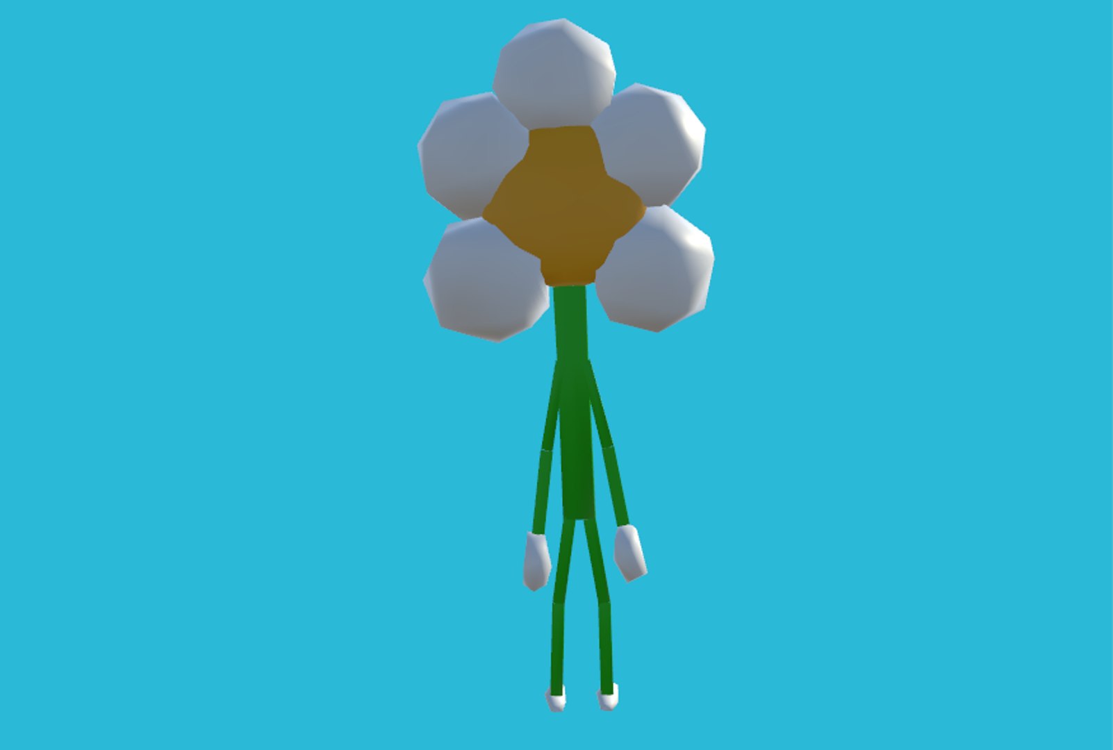 Flower Person 3D - TurboSquid 1195683