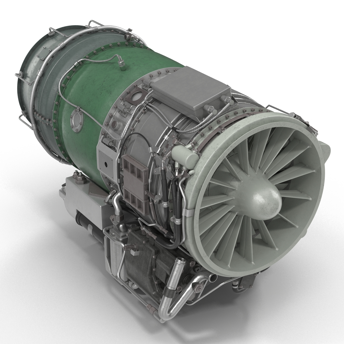 Turbofan engines 3 3D model | 1144118 | TurboSquid