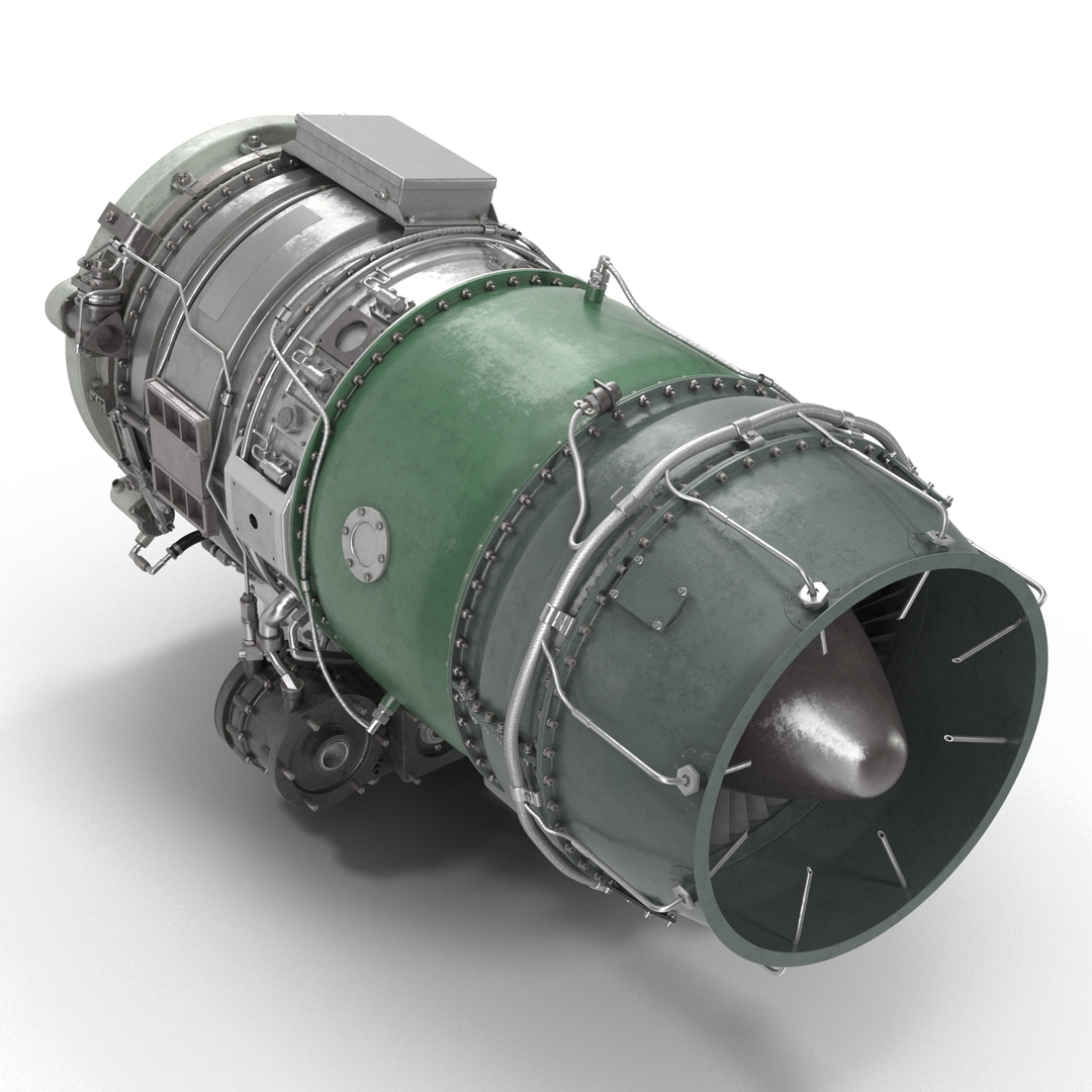 Turbofan engines 3 3D model | 1144118 | TurboSquid