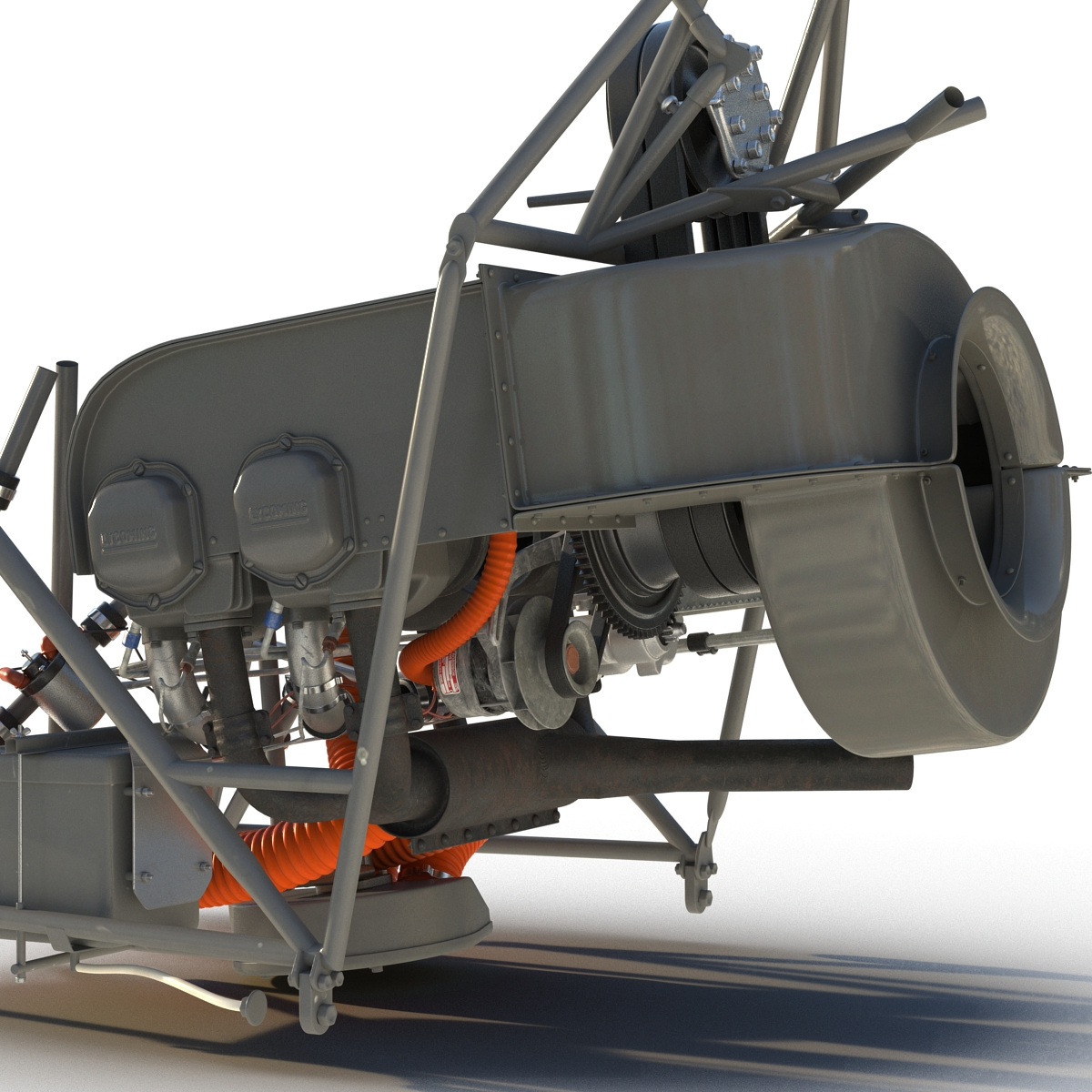Turbofan engines 3 3D model | 1144118 | TurboSquid