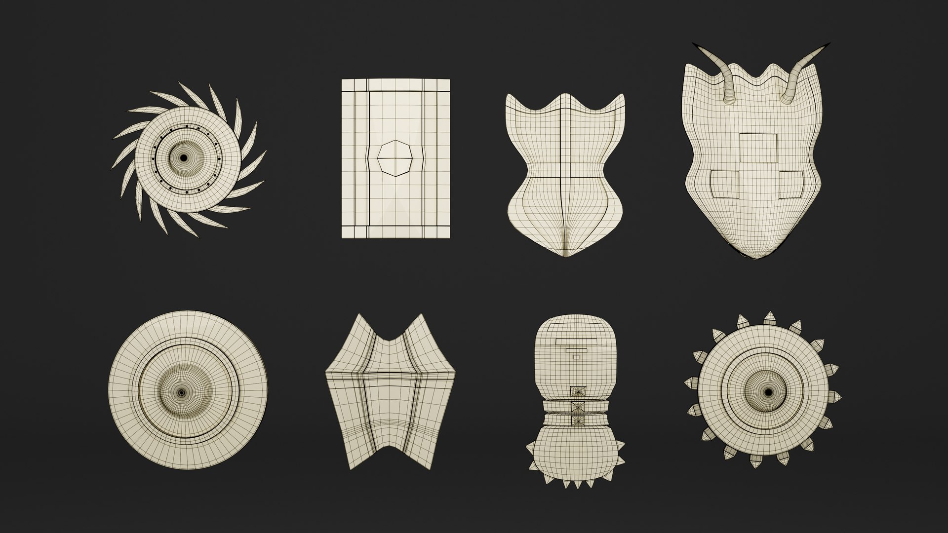 Shield 3D Model - TurboSquid 2181774