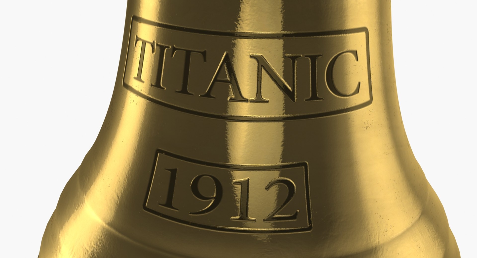 Where Is The Titanic Bell Now | Titanic Cherub, Grand Staircase symbol ...
