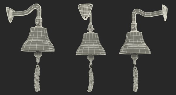 3D model titanic bronze bell - TurboSquid 1275785